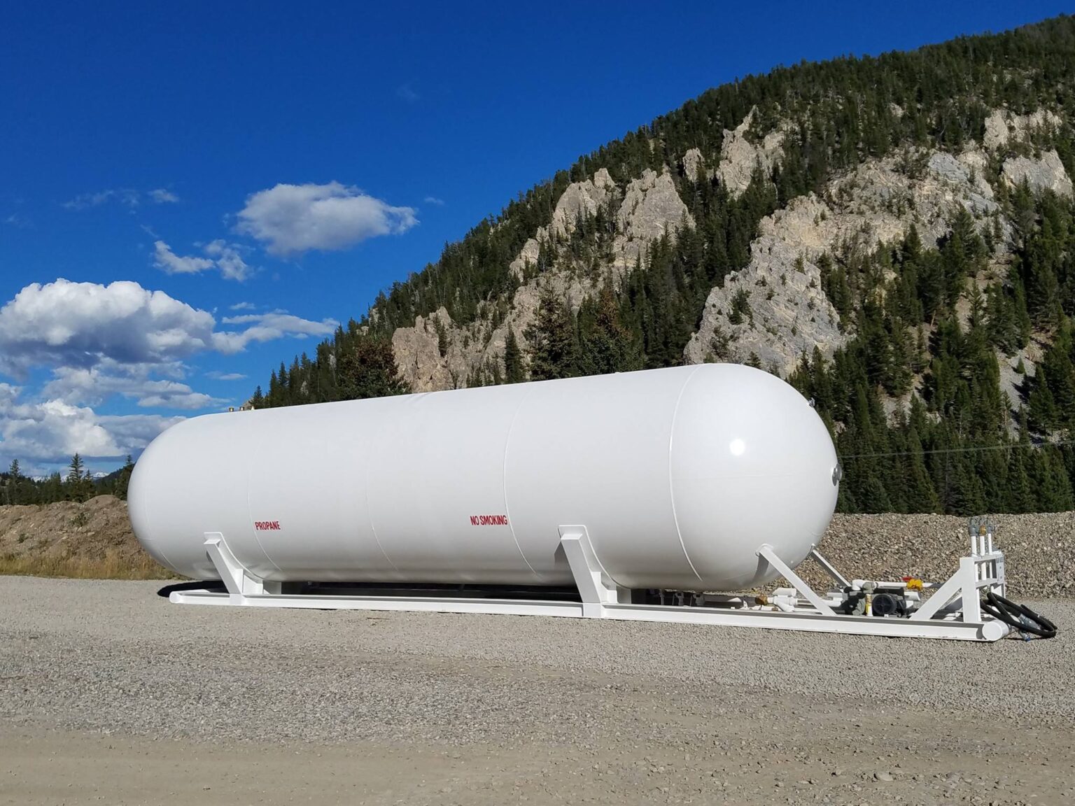 Buy 18000 Gallon Skid Tanks Online ASME Storage Tanks on Skids - Conext ...