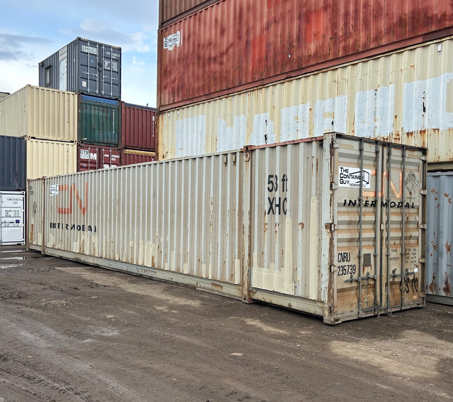 Buy 53 ft Shipping Containers Online - Conext Conatiner Depot